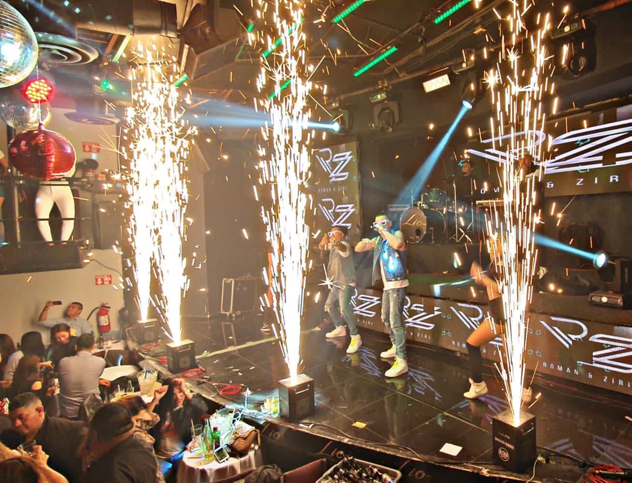 650W Spark Machine With DMX & Remote Control - LED Stage Lighting ...