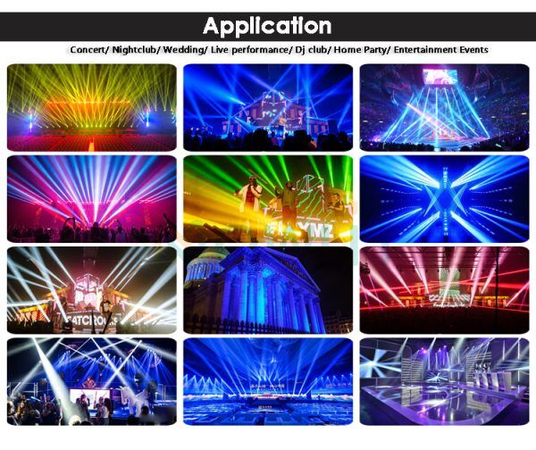 LED 400W Beam Spot Wash 3 in 1 Moving Head Light with CMY+CTO - LED Stage Lighting Manufacturer